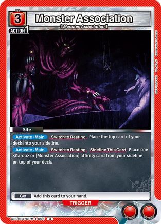 Monster Association (UE06BT/OPM-1-096) - UE06BT One Punch Man – KnaveTCG